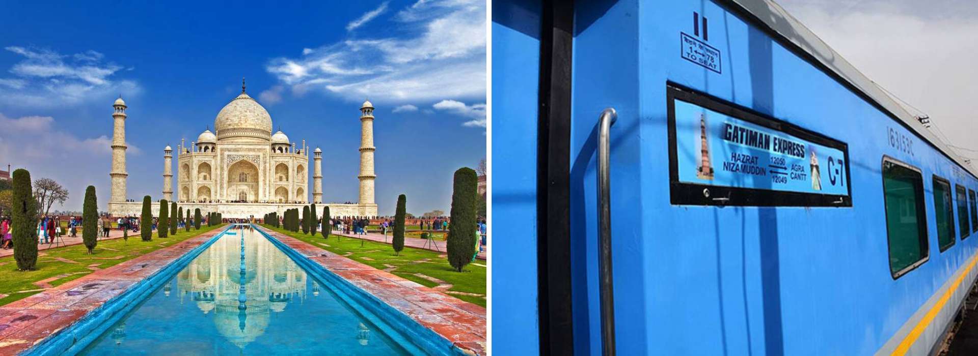 Taj Mahal and Agra Tour By Superfast Train - Zaara Travels